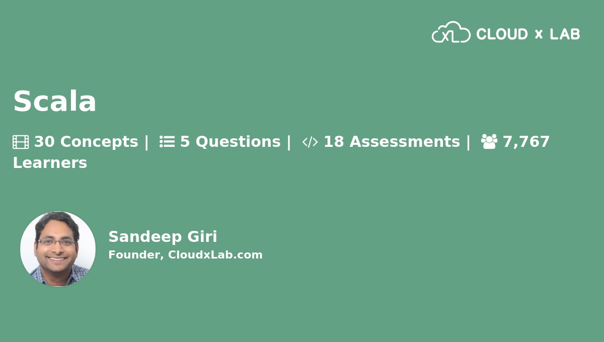 Scala | CloudxLab