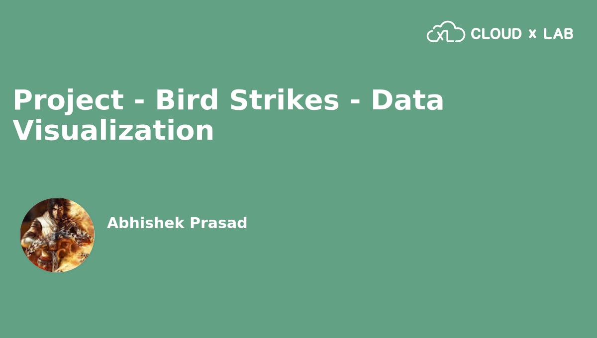 Project - Bird Strikes - Data Visualization | CloudxLab