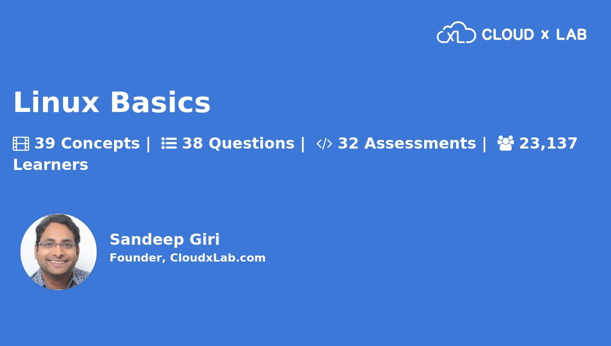 Linux Basics | CloudxLab
