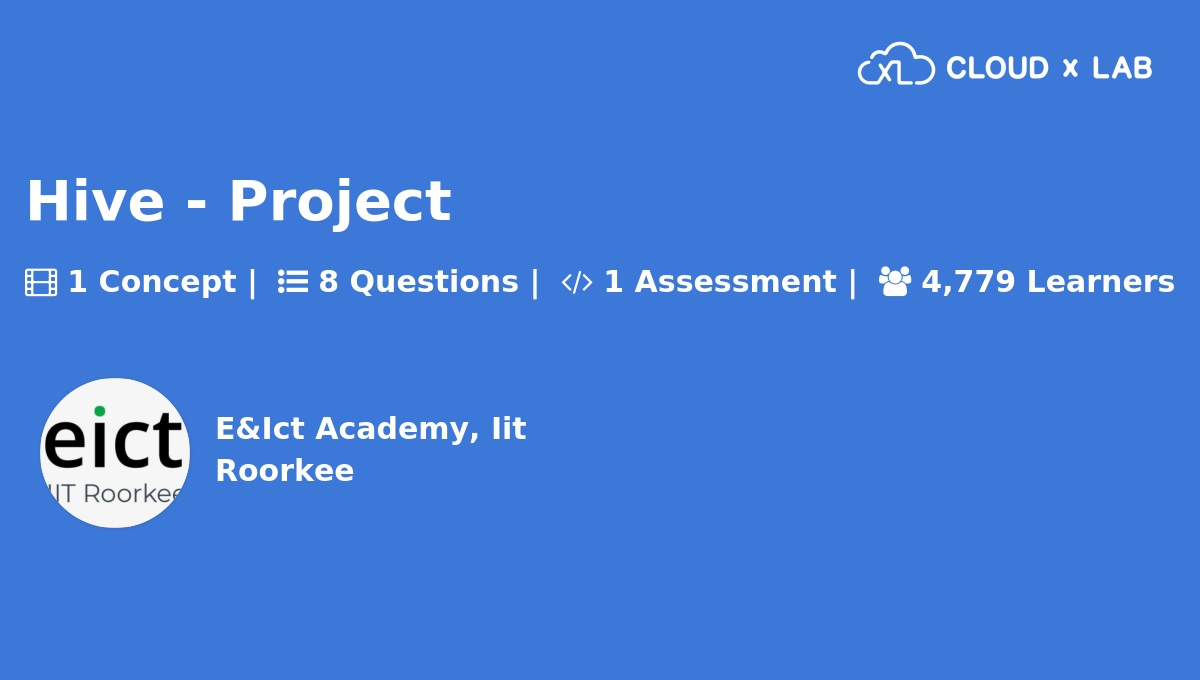 Hive - Project | CloudxLab
